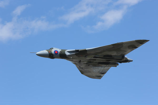 The Last Flying Vulcan, XH558, at RIAT15 - Ian Hardacre