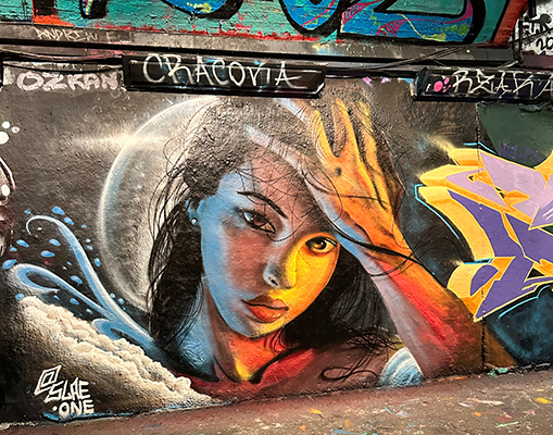 Street Art in the Leake Street Tunnel 23rd March 2023 - Ian Hardacre
