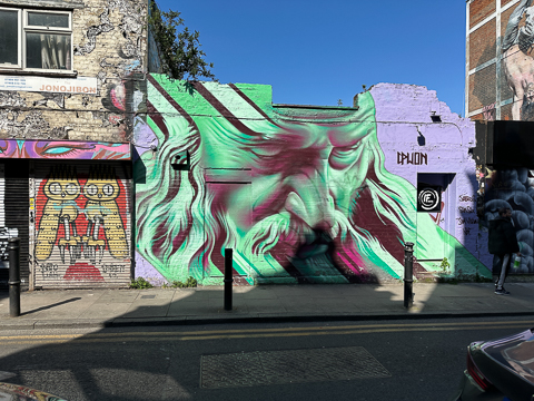 Brick Lane Street Art - 20th April 2023 - Ian Hardacre