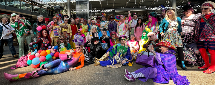 The Colour Walk at Old Spitalfields Market - 20th April 2023 - Ian Hardacre