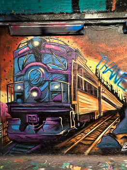 Street Art in the Leake Street tunnel on 17th August 2023 - Ian Hardacre