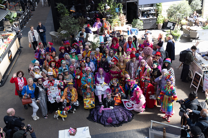 The Colour Walk at Old Spitalfields Market – 18th April 2024 - Ian Hardacre