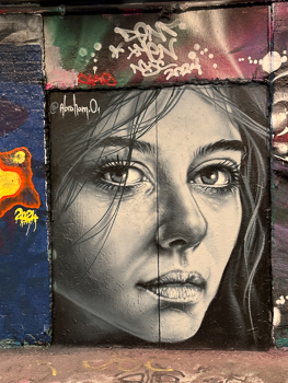 18th April 2024: Street Art in the Leake Street Tunnel - Ian Hardacre