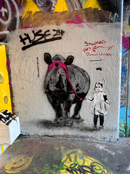 23rd July 2024: Leake Street tunnel and Street Art - Ian Hardacre