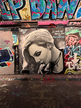 13th November 2024: Street art in the Leake Street tunnel - Ian Hardacre